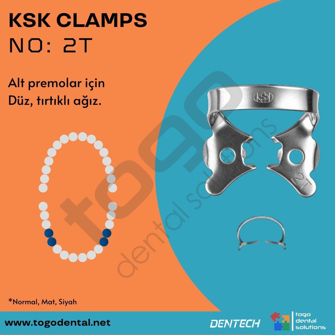 KSK Clamps No:2T_Tırtıklı Ağız Klemp